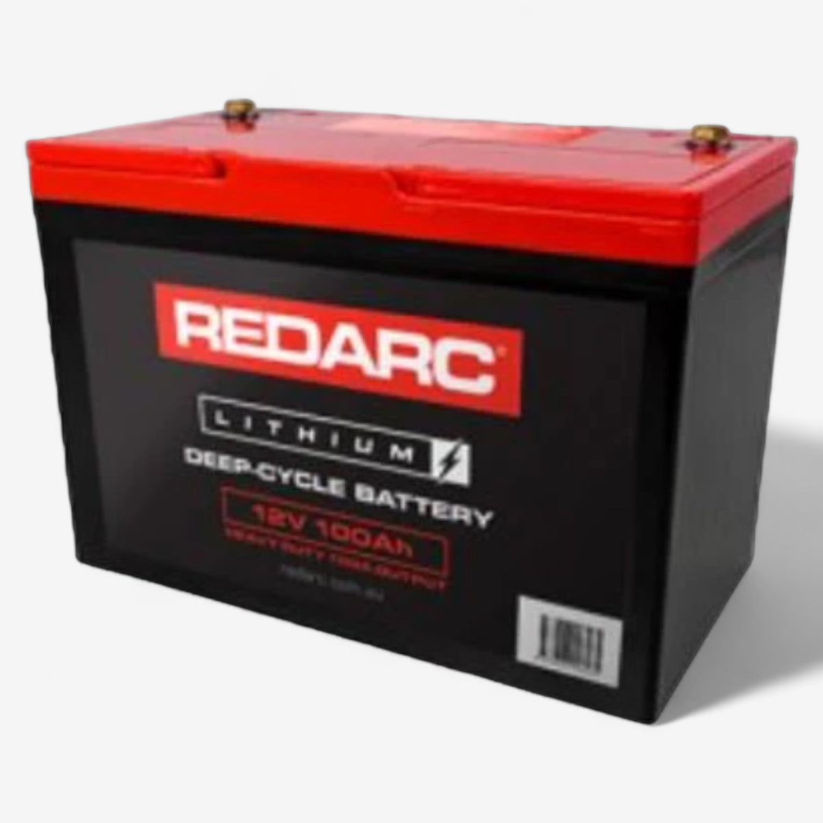 Redarc Lithium Deep Cycle Battery Heavy Duty 12V 100AH – 4x4industries