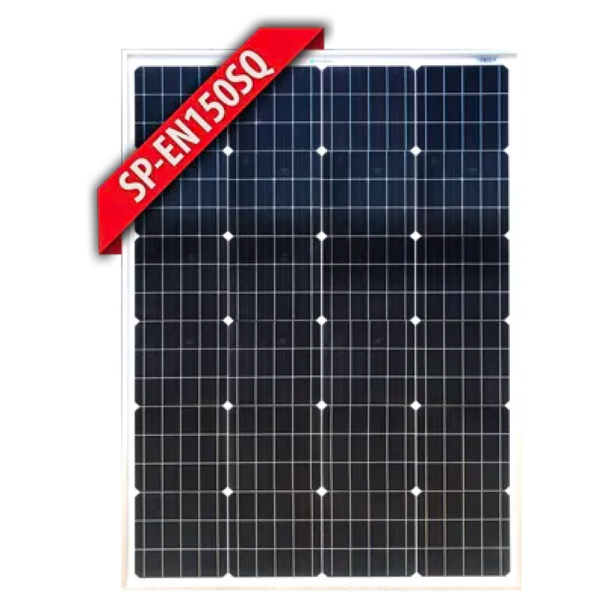 Enerdrive 150W Mono Crystalline Squat Fixed Solar Panel – 4x4industries