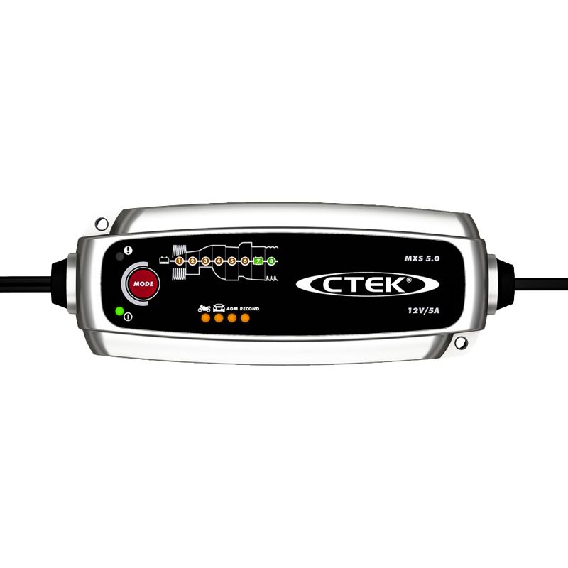 CTEK 12V 5A MXS 5.0 Battery Charger – 8 Stage Charge Profile ...
