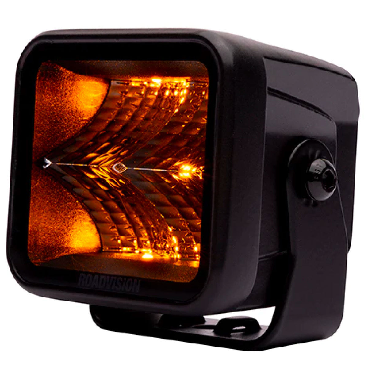 Roadvision LED Work Light Rectangular 18W Amber Flood Beam – 4x4industries
