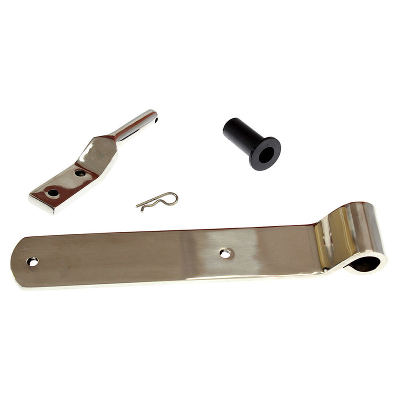Drop Side Hinges - Stainless Steel Polished 240mm – 4x4industries