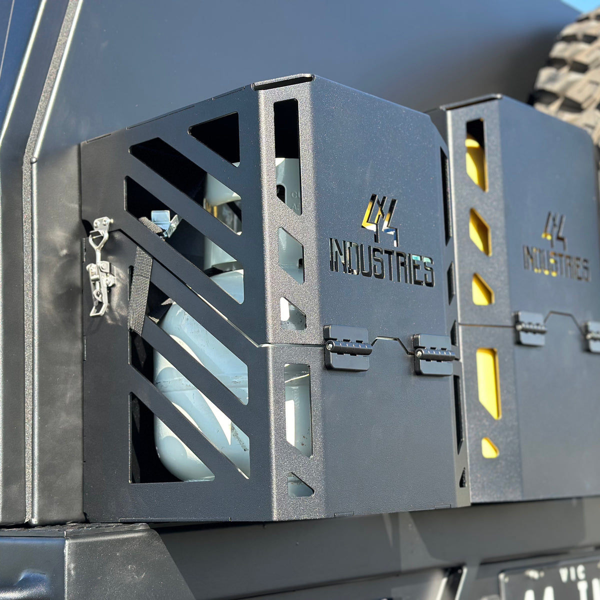 Lockable 4.5kg Gas Bottle Holder – 4x4industries