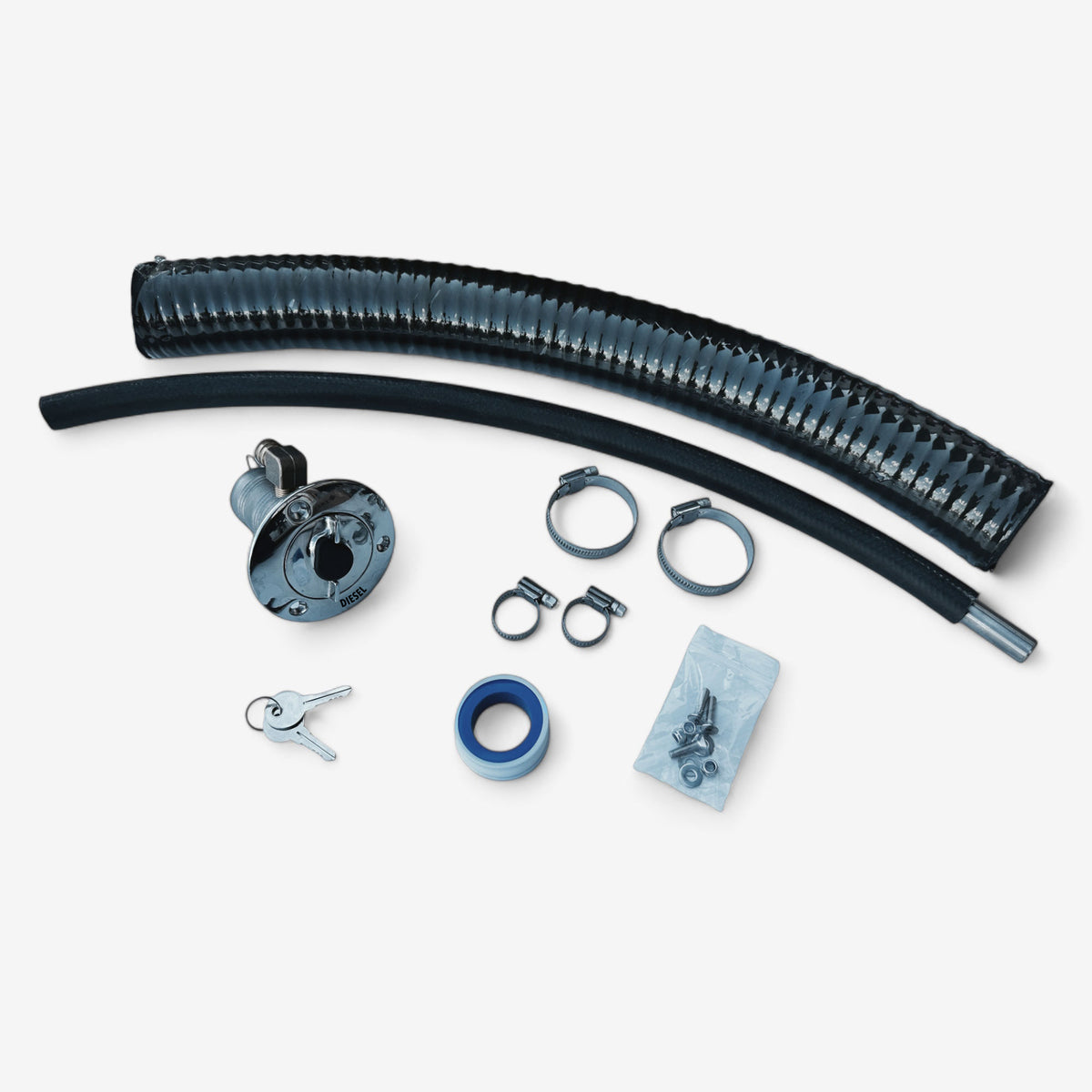 38mm Fuel Filler Relocation Kit - Lockable Stainless Steel – 4x4industries